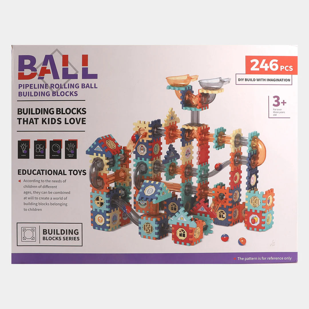 BALL – Pipeline Rolling Ball Building Blocks (246 PCS) – Toy Pad Online ...